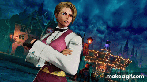 KOF XV｜KING｜Character Trailer #12 (4K) on Make a GIF