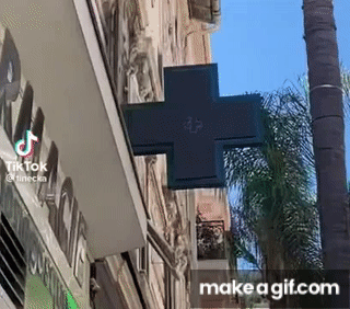 Techno Pharmacy Sign Meme on Make a GIF