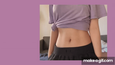 Get FLAT BELLY in 3 WEEKS at home// 11 Line Abs Workout on Make a GIF