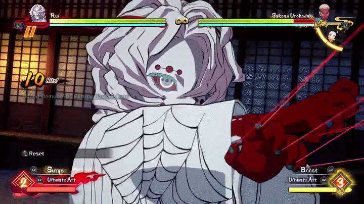 Rui's Complete Moveset (Lower Moon 5)-Demon Slayer The Hinokami ...