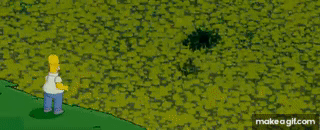 The Simpsons Movie - Homer Dumps Waste In The Lake. 'Evil!' on Make a GIF