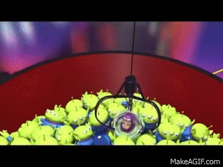 Toy Story Sid gets double prizes at Pizza Planet YouTube on Make a GIF
