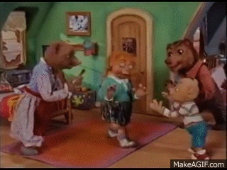 Excerpt from Goldilocks and the Three Bears Sing Their Little Bitty ...