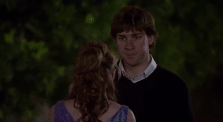 The Office Casino Night - Jim Tells Pam on Make a GIF
