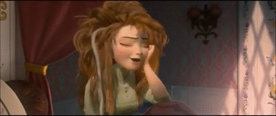 Disney's Frozen - Anna waking up on Make a GIF