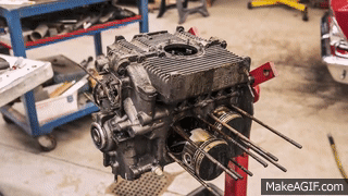 Volkswagen Beetle Engine Rebuild Time-Lapse | Redline Rebuild #7 on ...