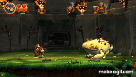 Donkey Kong Country Returns - World 1 Boss: Mugly's Mound [HD] on Make ...