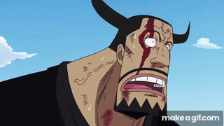 Second Gear Luffy vs. Blueno (English Dub) on Make a GIF