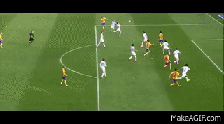 Leo Messi Amazing Goal Vs Malaga HD 2016 on Make a GIF