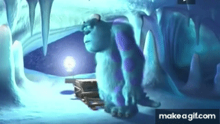Monsters Inc (2001) Sulley and Mike Get Banished on Make a GIF