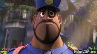 Get Back In There Tear! Cloudy's Cop Cry on Make a GIF
