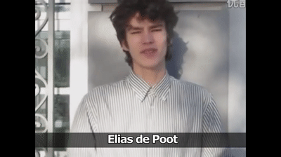 Male models saying their names on Make a GIF
