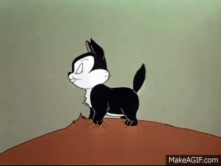 Spike and kitten on Make a GIF