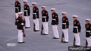 Marine Corps Gun Fail on Make a GIF