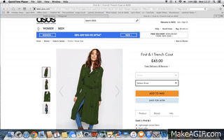 asos catwalk on Make a GIF