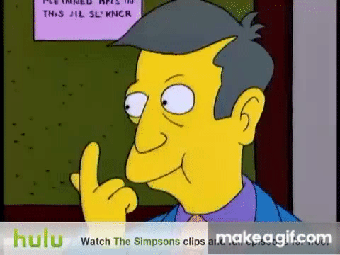 The Simpsons - Jimbo Burger on Make a GIF