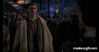 Zephram Cochrane kills first contact Vulcan on Make a GIF