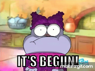 Chowder Animated Gif Funny Hey Friends! Chowder Is Geared Up To Rip