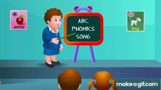 Phonics Song with TWO Words - A For Apple - ABC Alphabet Songs with ...