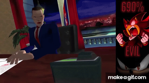 Shadow The Hedgehog - The Orange Gamecube on Make a GIF