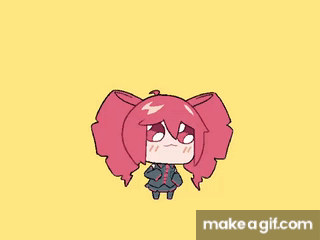 kasane teto on Make a GIF