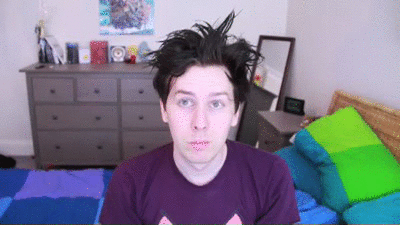 AmazingPhil - HAIR MODEL! on Make a GIF