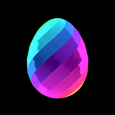 “Herbert Bayer / Chromatic Twist” Tribute Easter on Make a GIF