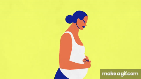 The surprising effects of pregnancy on Make a GIF
