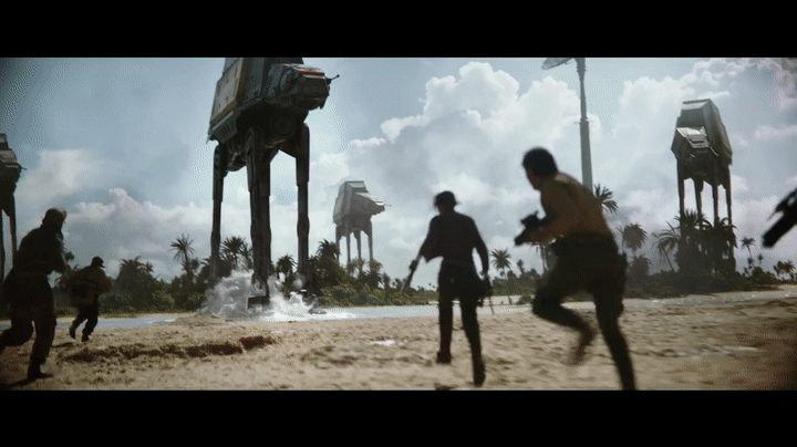 Rogue One: A Star Wars Story - Official Teaser on Make a GIF