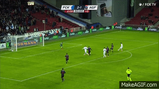 Highlights: FCK 2-1 AGF (DBU Pokalen) on Make a GIF