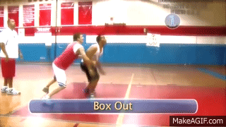 Rebounding Basketball Gif