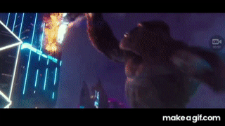 GODZILLA VS KONG || HONG KONG BATTLE FULL || HD on Make a GIF