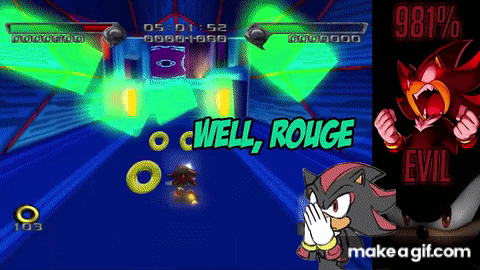Shadow The Hedgehog - The Orange Gamecube on Make a GIF