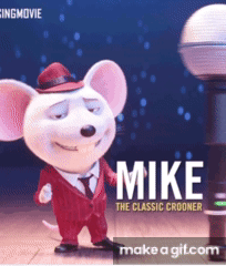 Look what happened to Mike the mouse on Make a GIF