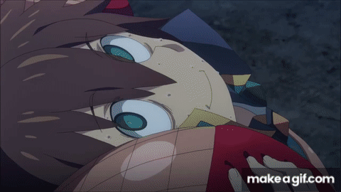 KonoSuba Movie - Sylvia Traumatizes Kazuma (English Dub) on Make a GIF