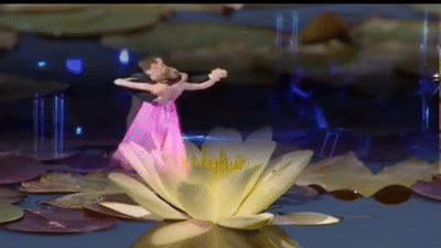 .Andre Rieu - Walc na płatkach kwiatów - on Make a GIF