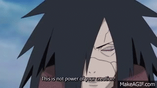 Madara Drops A Meteor HD on Make a GIF