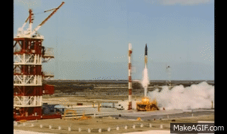 Vanguard TV3 Failed Rocket Launch on Make a GIF