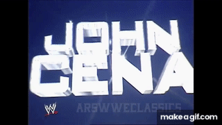 WWE John Cena • 2002-2008 • Entrance Compilation [HD] on Make a GIF
