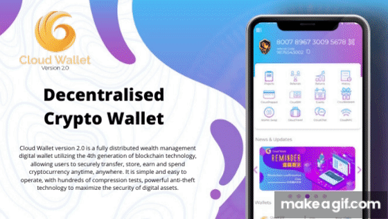 Cloud Wallet 2.0 on Make a GIF