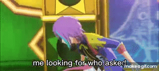 who asked on Make a GIF