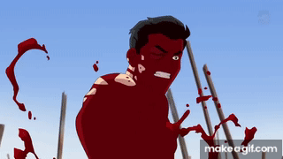 Invincible vs Angstrom Full Fight Scene Marks First Kill Season 2 ...
