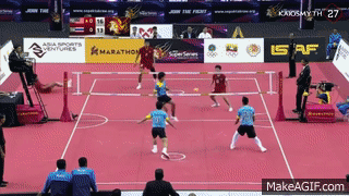 Top 5 Sepak Takraw Striker 2015/2016 | HD on Make a GIF