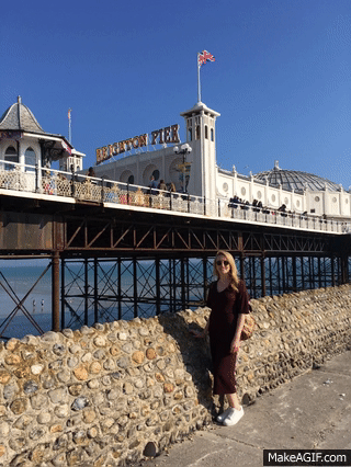 Brighton Pier on Make a GIF