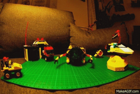 chewing lego 2 on Make a GIF