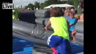 Funny video: Kid Fails At Obstacle Course on Make a GIF