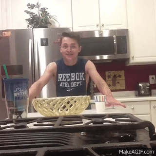 Guy slips on banana peel video! | ORIGINAL on Make a GIF