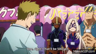 Boku no Hero Academia 2nd Season - Mt. Lady uses her skills on Make a GIF