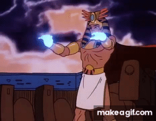 Mumm Ra vs Wizz Ra [ThunderCats 1980s] on Make a GIF