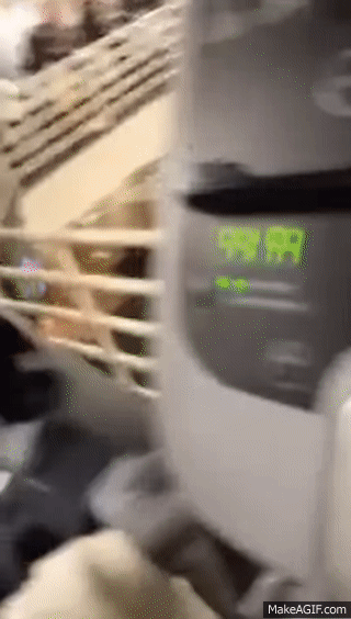 crazy elliptical woman on Make a GIF
